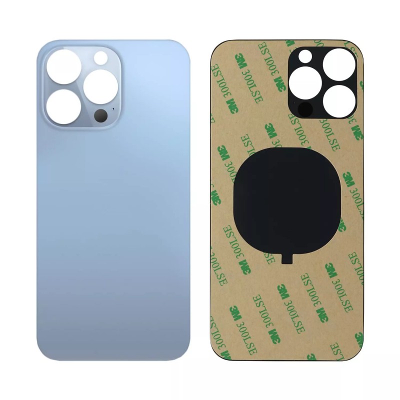 Back Glass Replacement Compatible for iPhone 13 Pro (Big Camera Hole ...